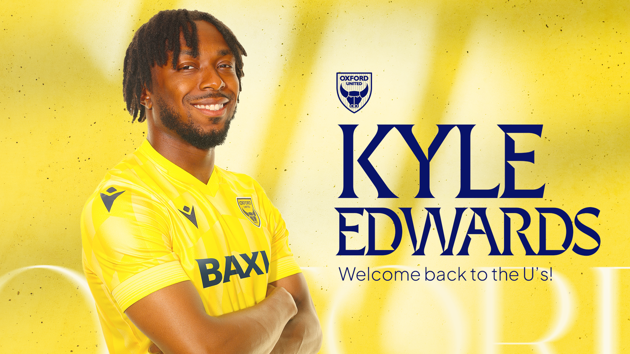 Kyle Edwards Returns To Oxford United | Oxford United Football Club